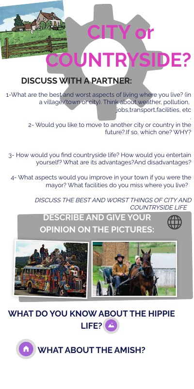 Country vs City life | Genially