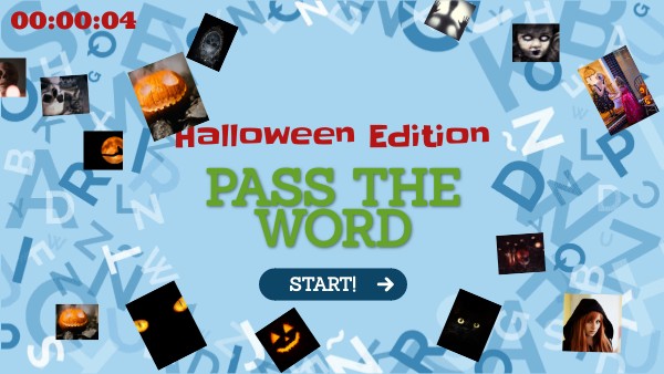 Halloween Pass the Word