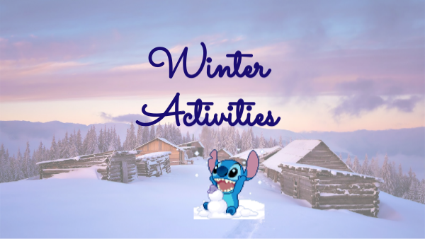 WINTER ACTIVITIES | Genially