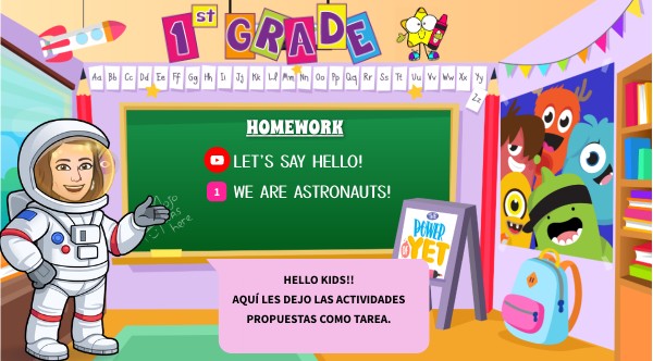 1st grade homework 12-10 | Genially