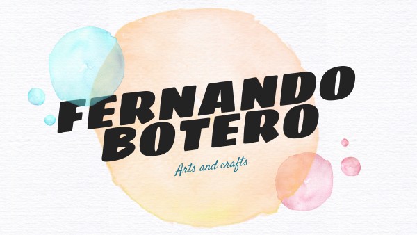 Fernando Botero | Genially