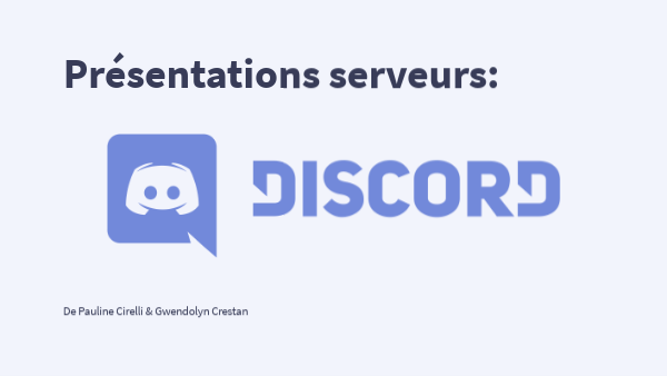 SNT - Discord | Genially