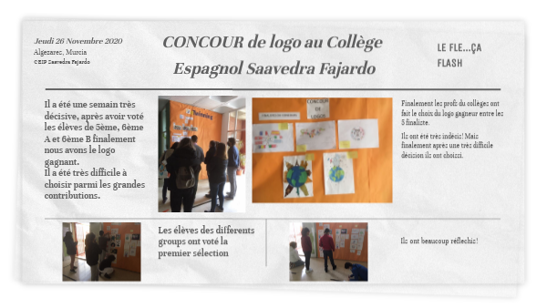 À la Une: Concour de logo! | Genially