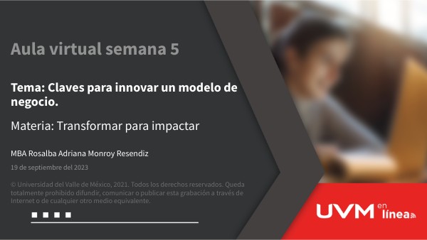 Transformar S5 | Genially