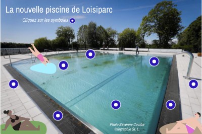 Aubigny nouvelle piscine à Loisiparc