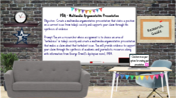 PBA Choice Board - 12th Grade | Genially