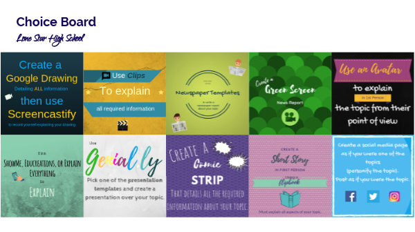 Choice Board - LSHS