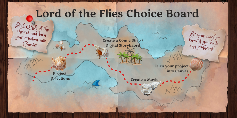 Lord of the Flies Choice Board | Genially