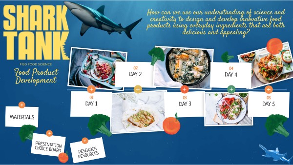 Food Science - Final Project (Shark Tank) | Genially