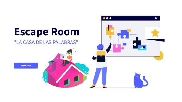 ESCAPE ROOM LA CASA DE LAS PALABRAS | Genially
