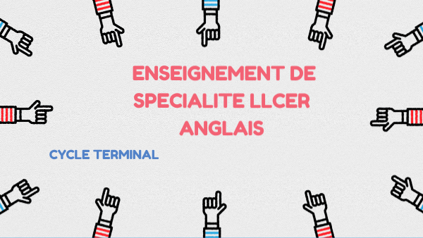 présentation spécialite LLCER | Genially