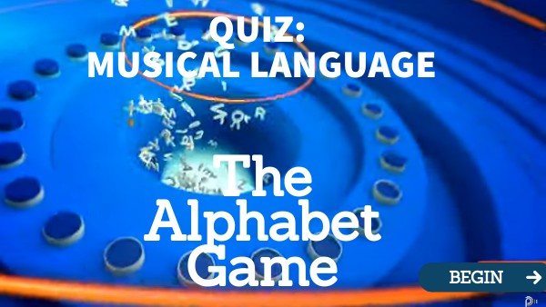 ALPHABET GAME 2 MUSICAL LANGUAGE