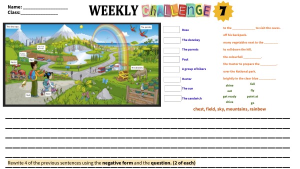 Weekly challenge 7