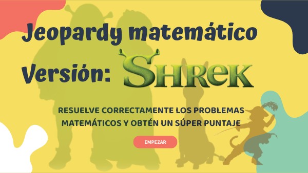JUEGO JEOPARDY SHREK | Genially