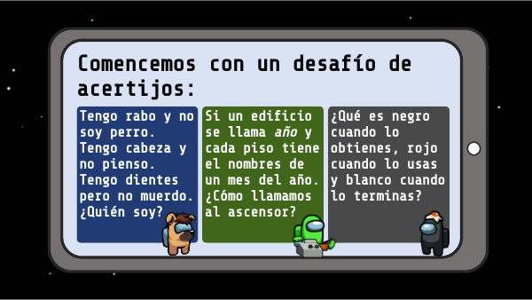 Among Maths | Genially