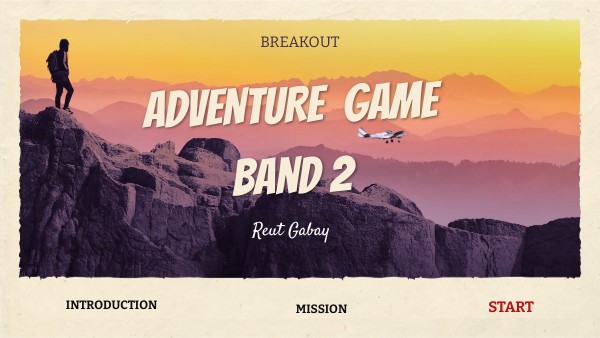BREAKOUT ADVENTURE- BAND 1