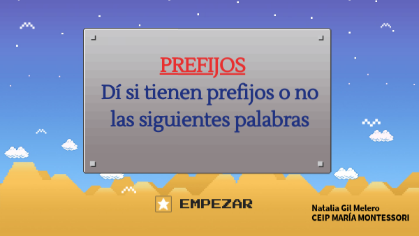 PREFIJOS | Genially