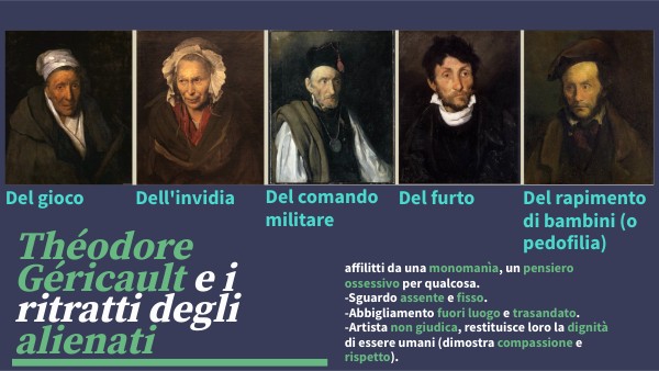 Théodore Géricault: Ritratti degli alienati