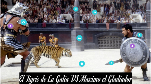 Máximo vs El Tigris de Galia | Genially