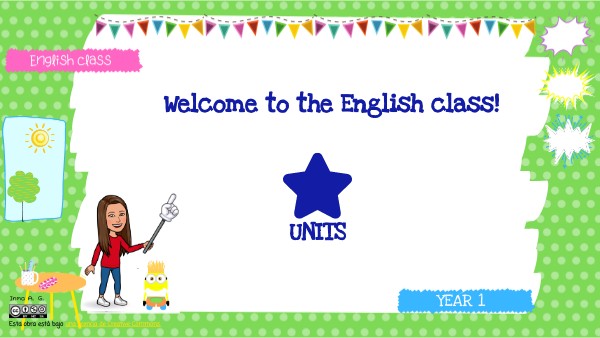 English class! (YEAR 1)