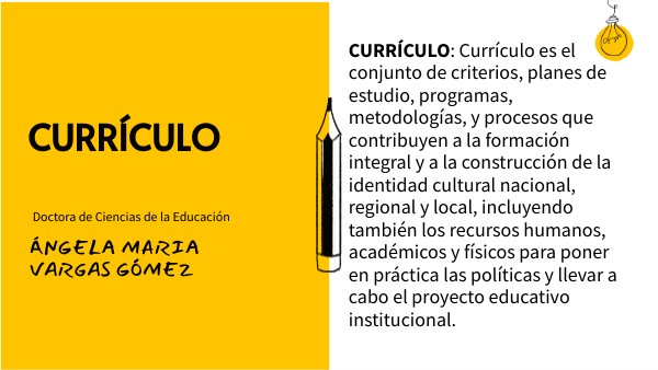 Curriculo | Genially