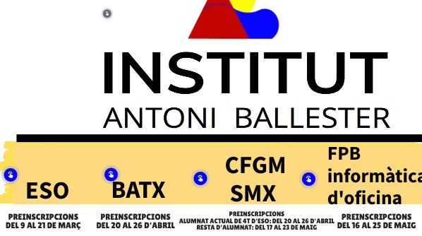 FP Bàsica - Curs 2022/2023 - Preinscripció interactiva
