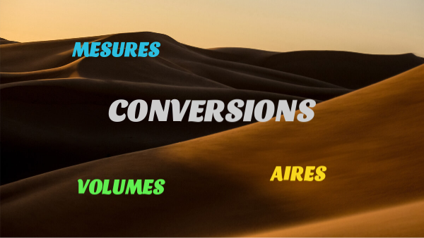 CONVERSIONS | Genially
