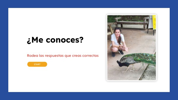 ¿conoces a la profe? | Genially