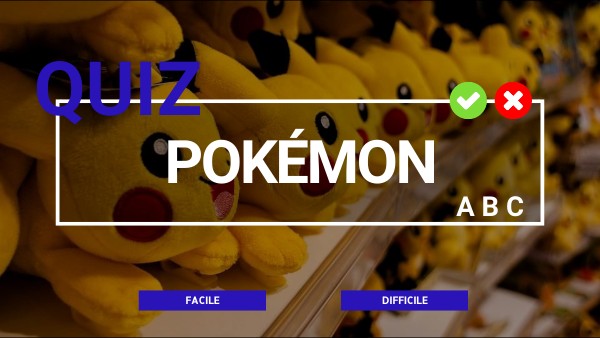 Pokemon quiz