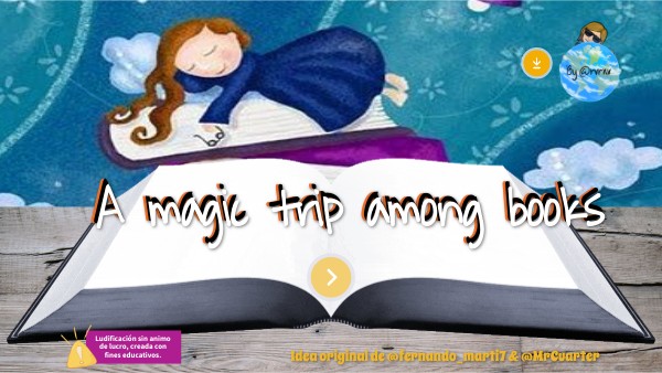 A magic trip among books | Genially
