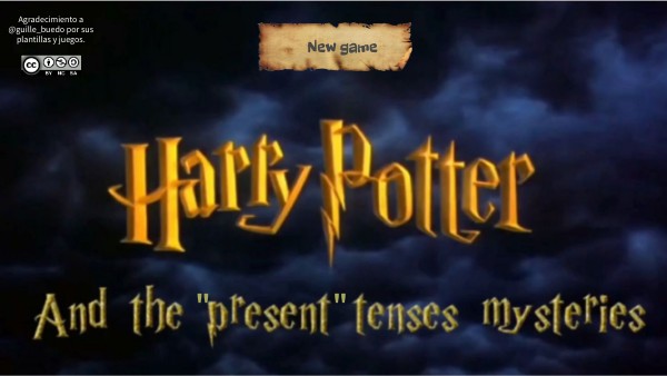 Harry Potter and the "present" tenses mysteries