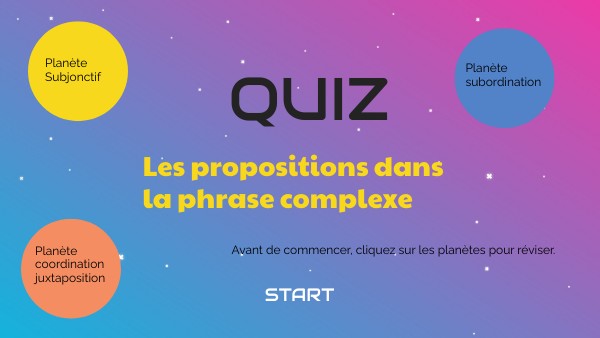 Grammaire quiz troisième