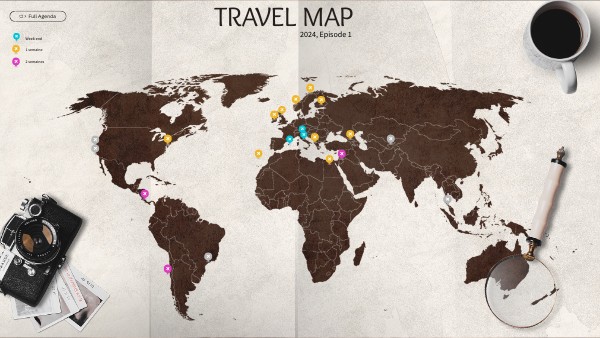 TRAVELER'S WORLD MAP | Genially