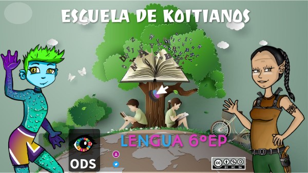Libro digital de lengua 6ºEP adaptado a los ODS | Genially
