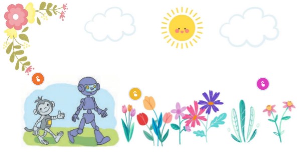 E4 U6 L6. Twinky and Floppy like flowers | Genially