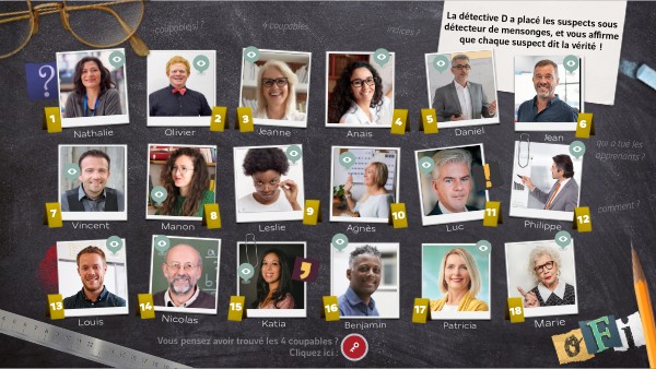 Suspects - RDV DE LA FORMATION