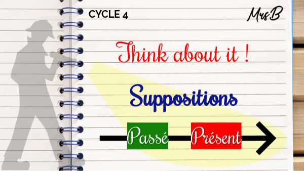 GRAMMAR Supposition Cycle 4 | Genially