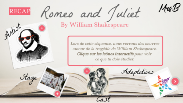 RECAP Romeo and Juliet | Genially