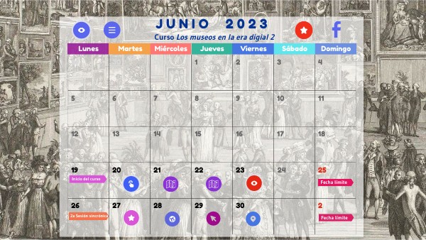 Calendario junio museos 2023