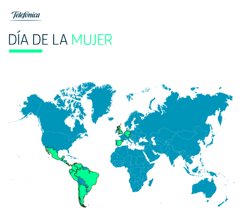 Mapa día de la mujer | Genially