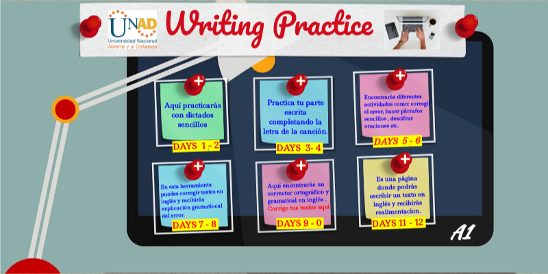 Writing Level A1 | Genially