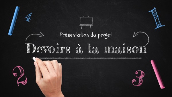 Projet Devoirs à la maison | Genially