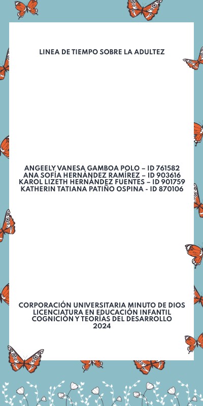 LA ADULTEZ | Genially