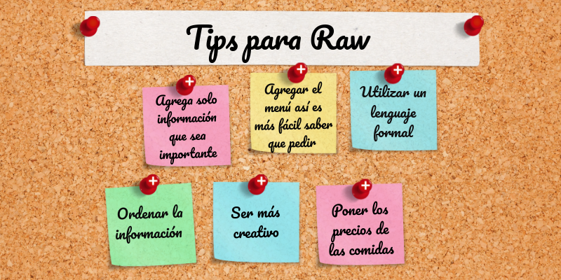 Tips para Raw