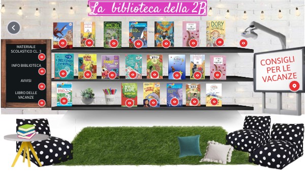 La biblioteca della 2B | Genially