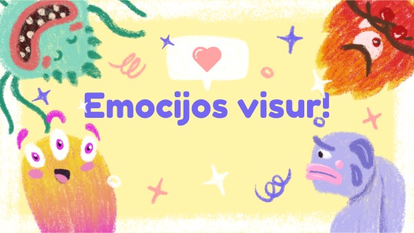 EMOCIJOS VISUR! | Genially
