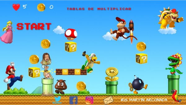 TABLAS DE MULTIPLICAR | Genially