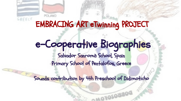 "Embracing art e-Cooperative biographies | Genially