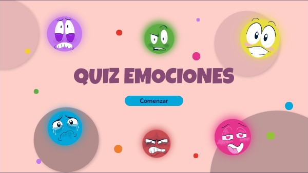 QUIZ DE LAS EMOCIONES | Genially