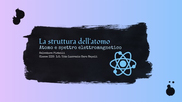 CHIMICA LA STRUTTURA DELL''ATOMO | Genially